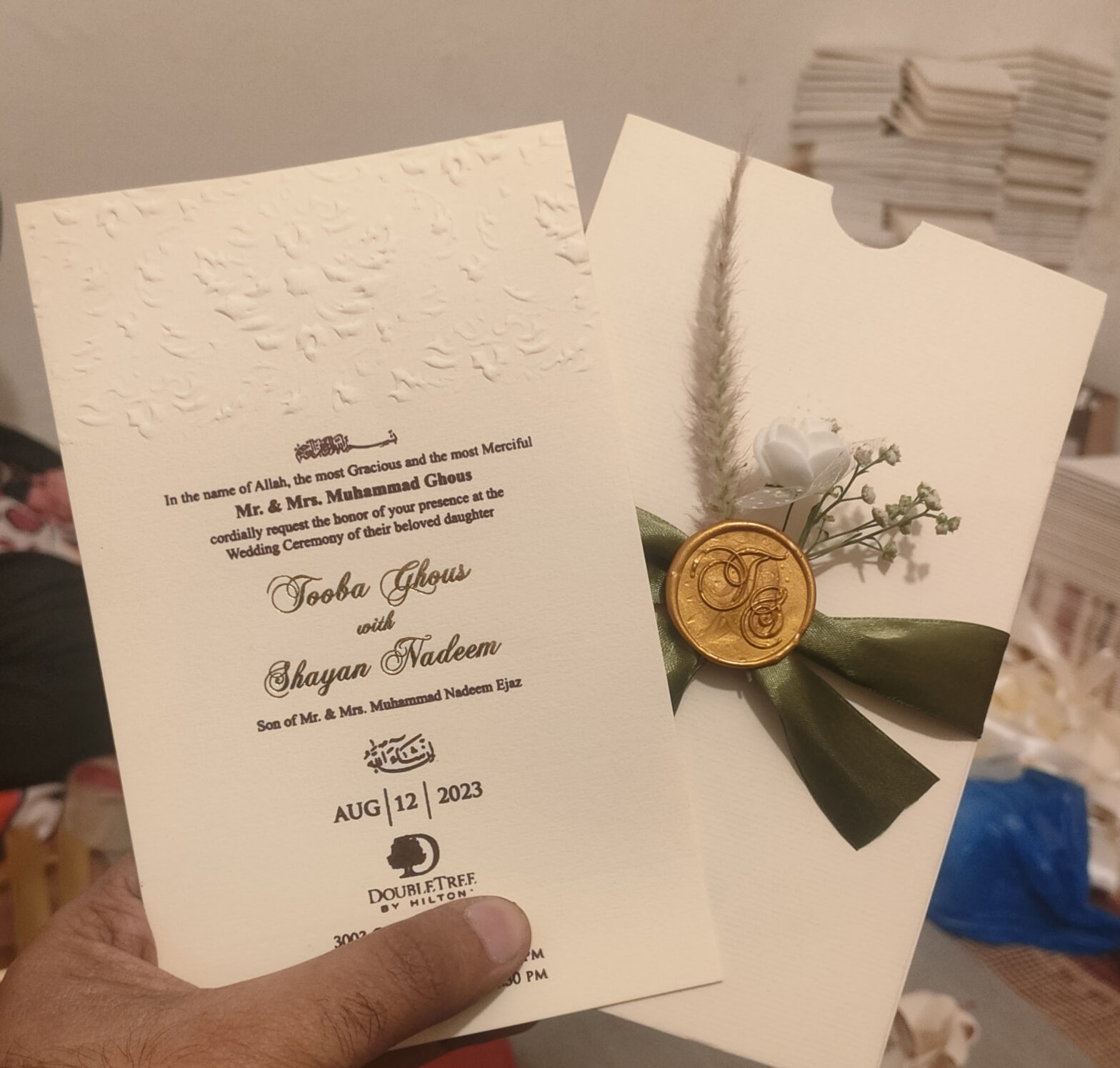 Wedding Cards Lahore – Pakistani Wedding Invitations Collection